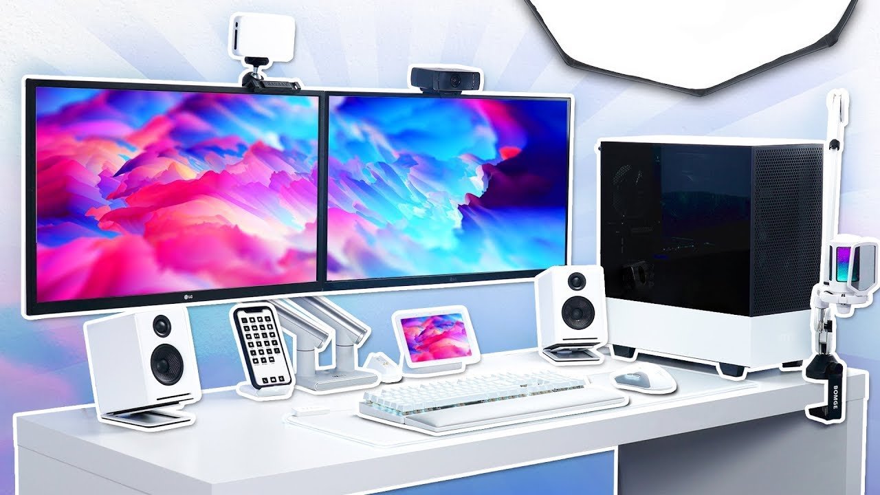 Cómo Armar Un Set Up Gamer Blanco Que Se Vea Increíble